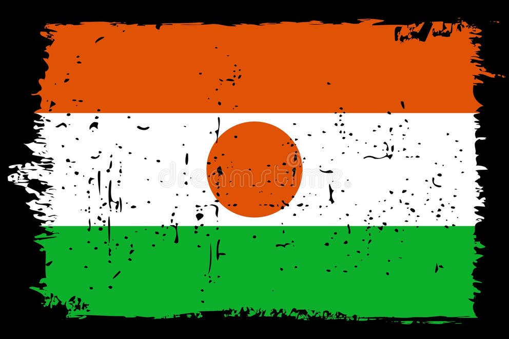 Grunge Vector Flag of Niger Stock Vector - Illustration of vector ...