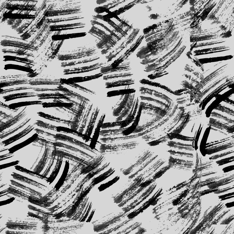 Grunge Vector Paint Texture Seamless Pattern Stock Vector ...