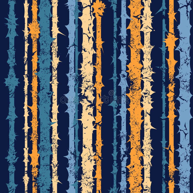 Grunge Vertical Striped Pattern Stock Vector - Illustration of abstract ...
