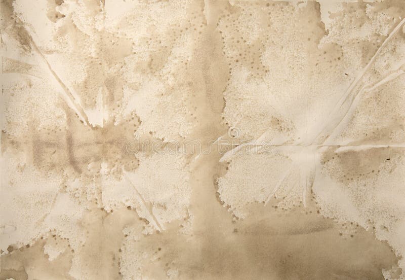 Grunge Vintage Old Paper Texture Sepia Coffee Stock Photo - Image of ...