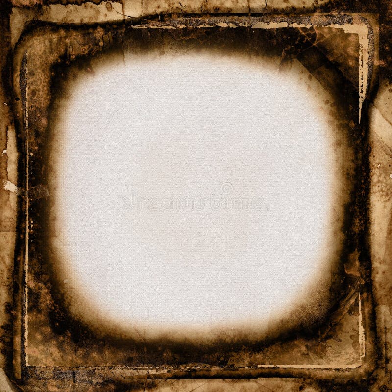 Grunge vintage photo frame stock image. Image of grubby - 5428923
