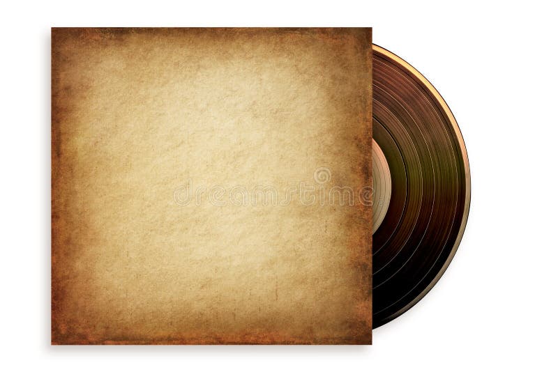 Grunge Vinyl in Case stock image. Image of album, path - 125921103