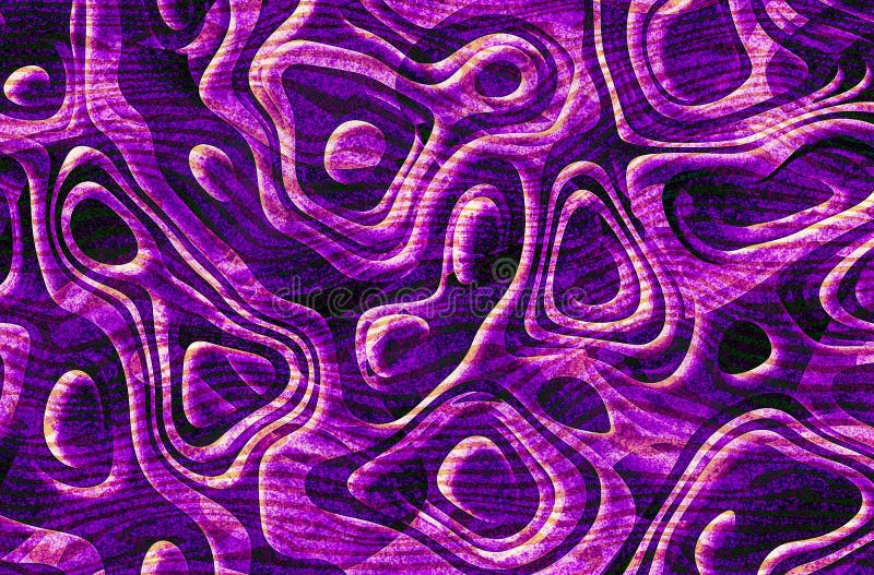 Grunge Violet Wavy Pattern Texture Abstract Background for Design Stock ...