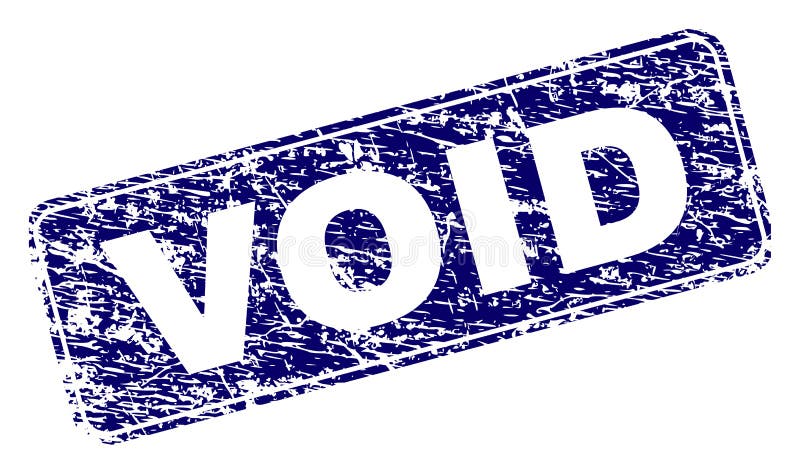 Grunge VOID Scratched Watermarks Stock Vector - Illustration of ...