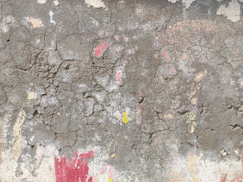 Abstract Paint Texture Peeling Off Concrete Wall Background.Grunge Wall ...