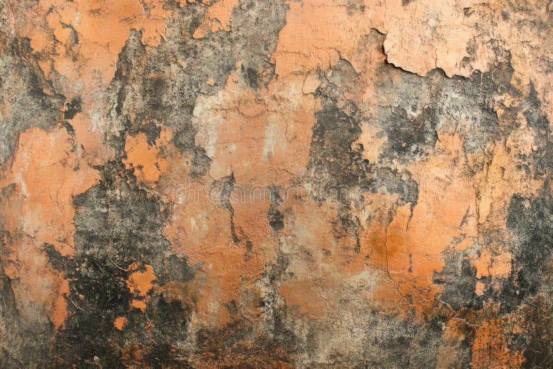 A Grunge Wall Texture in Faded Copper, with a Distressed Finish ...