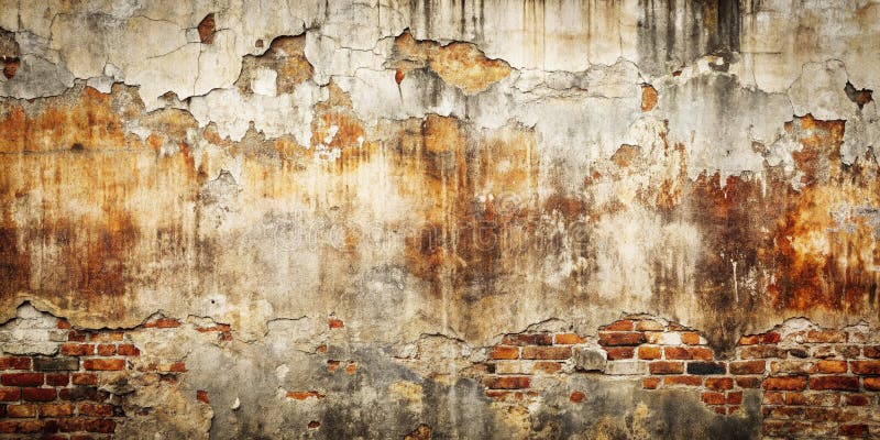 Grunge Wall Texture, Rough and Weathered Surface Design Stock ...