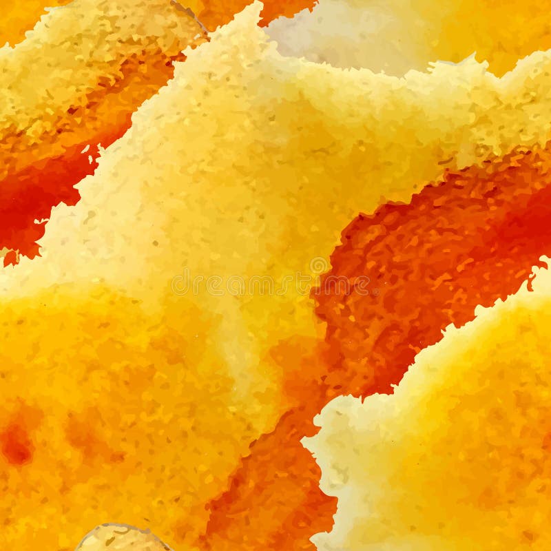 Watercolor Sand and Water Texture Background. Hand Drawn Brown Soil ...