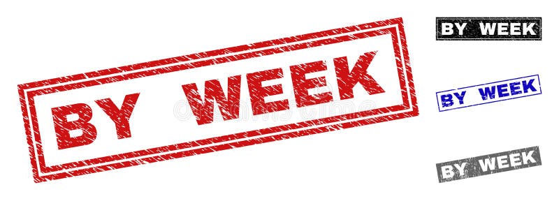 Textured by Week Stamp Seal and Triangle Police Car Mosaic Stock Vector ...