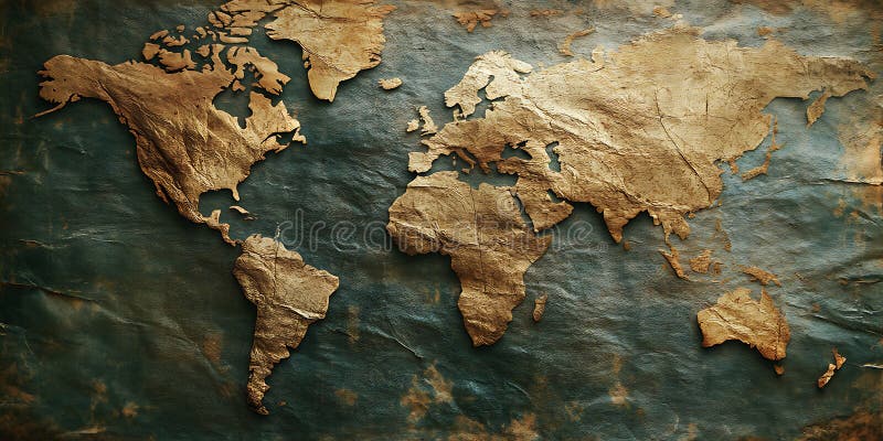 Grunge Map Background Texture Stock Illustrations – 34,709 Grunge Map ...