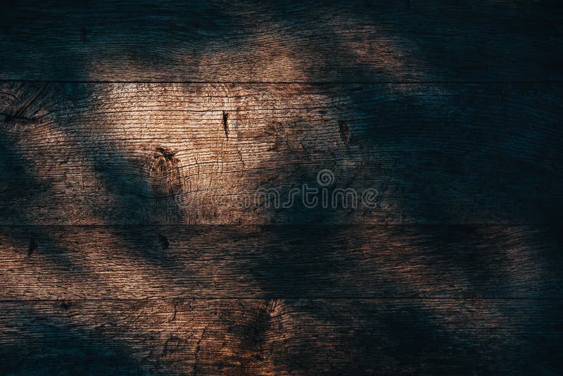Grunge Worn Wooden Surface Texture with Shadow Stock Image - Image of ...