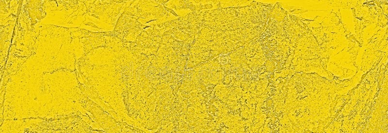 Grunge Yellow Cement Wall Background. Colored Concrete Texture ...