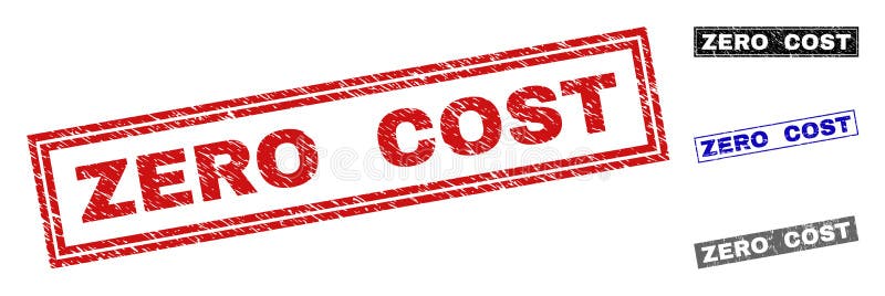 Grunge Red Cost Saving Word with Star Icon Round Rubber Seal Business ...