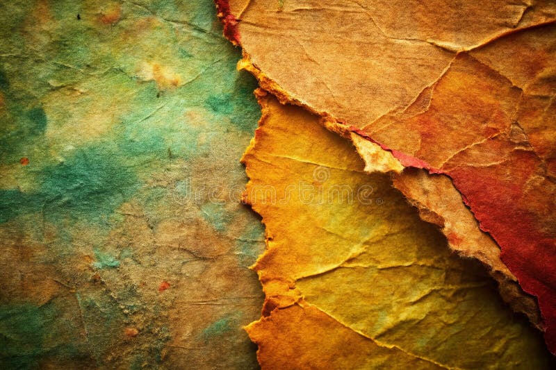 A GrungeInspired Collection of Aged Paper Textures Torn Notes Vintage ...