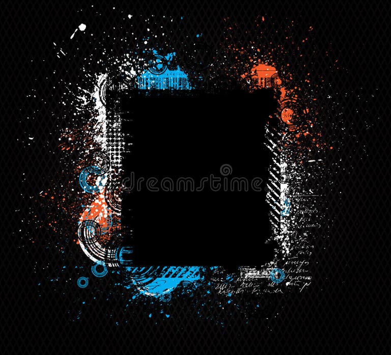 Grungy banner stock vector. Illustration of abstract - 27129934