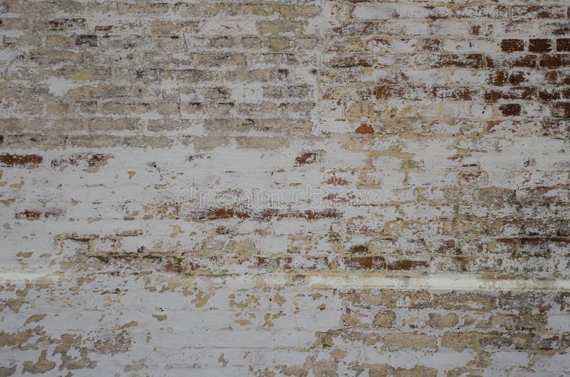 Grungy Brick Texture of Exterior Wall Stock Image - Image of grunge ...