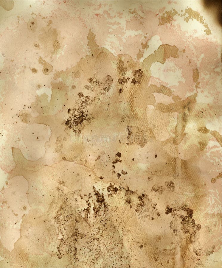 Coffee Stained Textured Paper Stock Image - Image of aged, rings: 8792445