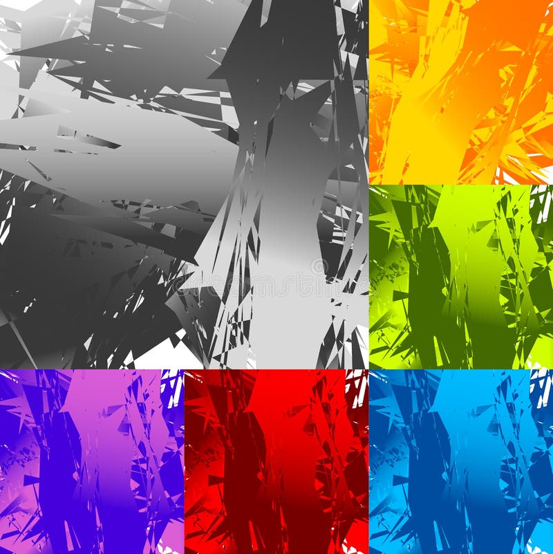 Grungy, Edgy Texture with Random Elements - Abstract Illustratio Stock ...