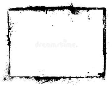 Grungy frame stock vector. Illustration of grunge, black - 20027049