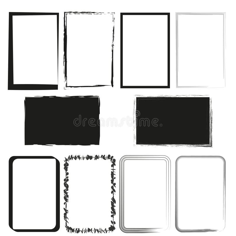 Grungy Border Outline Stock Illustrations – 3,071 Grungy Border Outline ...