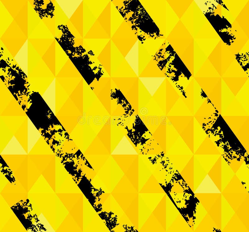 Grungy Hazard Stripes Texture Stock Vector - Illustration of warning ...