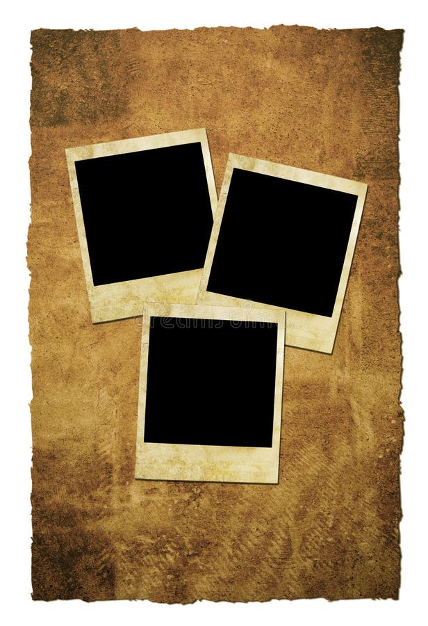 Grungy Instant Film Frames Picture. Image: 4212527