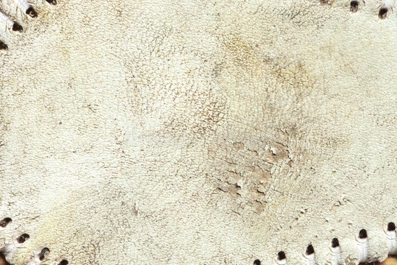 Grungy Leather Texture of a Used Baseball Stock Image - Image of worn ...