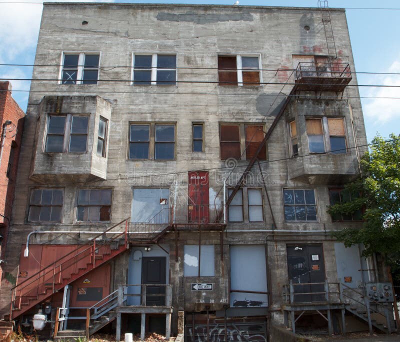 Ghetto building stock photo. Image of city, district - 18927378