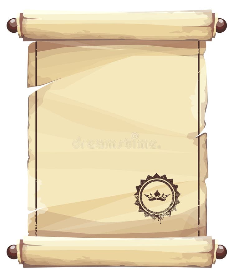 Thanksgiving Turkey Holding Parchment Scroll Menu Stock Vector ...