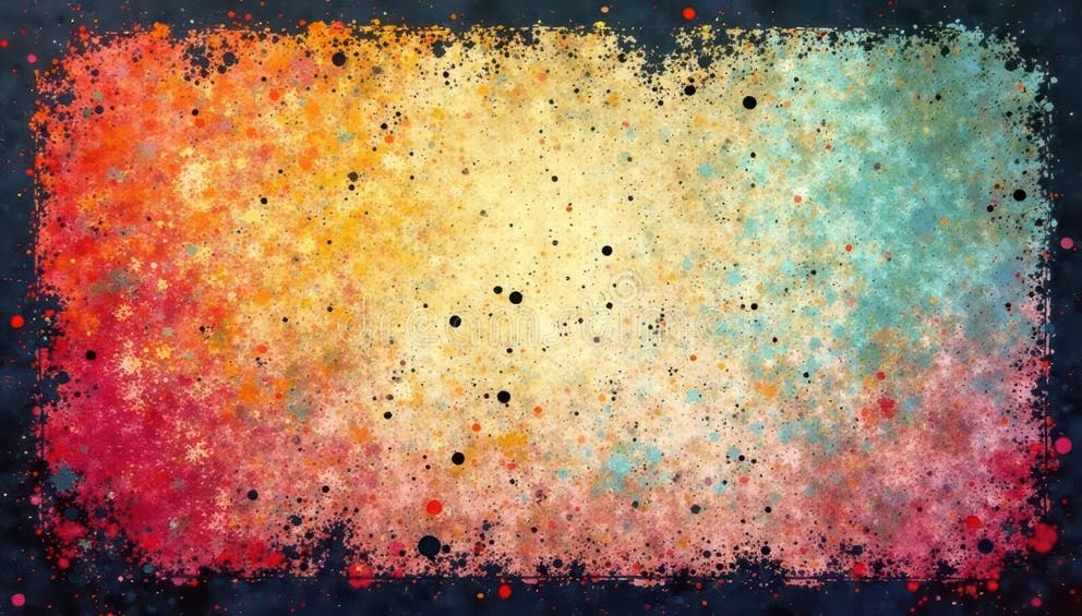 Grungy Rectangle Frame, Distressed Stencil Texture , Mask, Effect Stock ...