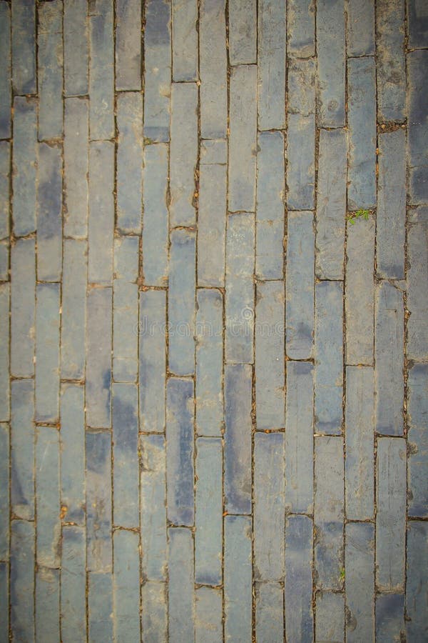 Grungy Rectangular Gray Stone Pavement for Background. Top View of Grey ...