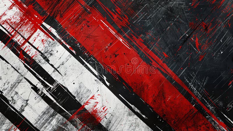 Grungy Red Texture Wallpaper with Vintage Paint Design Stock Photo ...