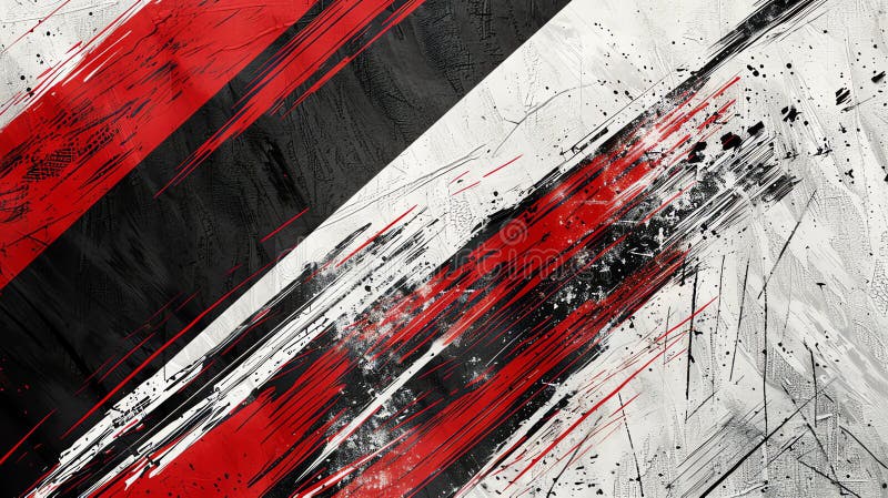 Grungy Red Texture Wallpaper with Vintage Paint Design Stock Photo ...