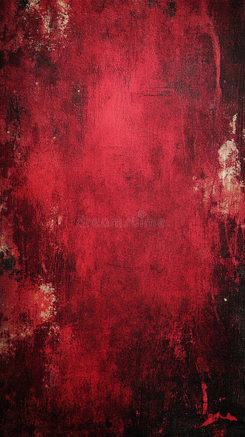 Grungy Red Vintage Paper Texture with Aged Metal Rust Wall Backdrop ...