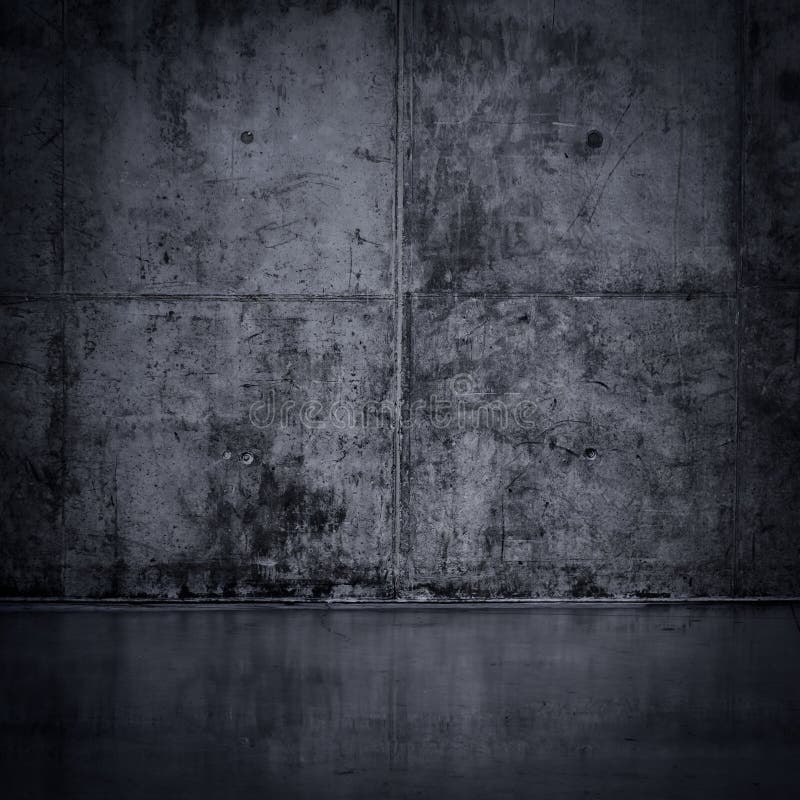Grungy and Smooth Bare Concrete Wall Stock Image - Image of rock ...