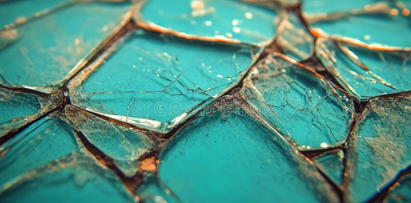 Grungy Textured Backdrops are Generated by Shattered Glass Surfaces ...