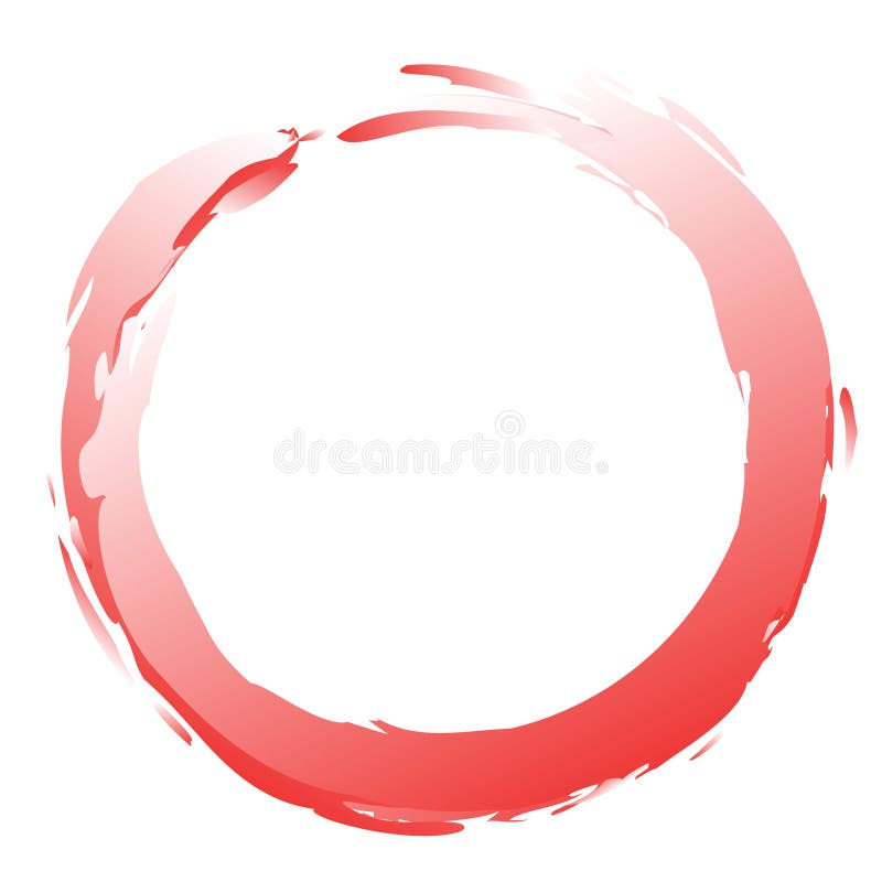 Grungy, Textured Circle Element. Circular Splatter Shape Stock Vector ...