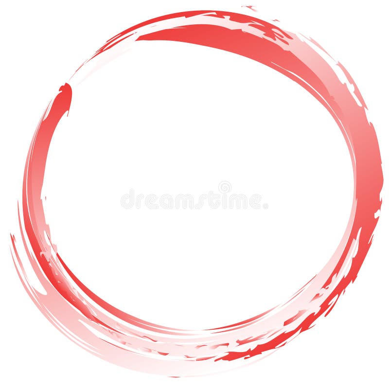 Grungy, Textured Circle Element. Circular Splatter Shape Stock Vector ...