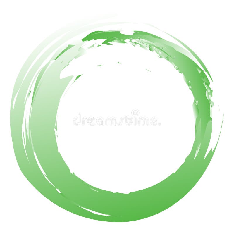 Grungy, Textured Circle Element. Circular Splatter Shape Stock Vector ...