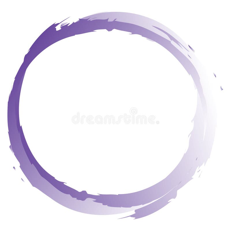 Grungy, Textured Circle Element. Circular Splatter Shape Stock Vector ...