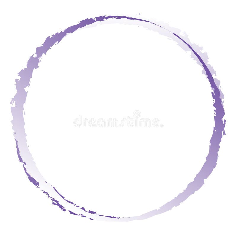 Grungy, Textured Circle Element. Circular Splatter Shape Stock Vector ...