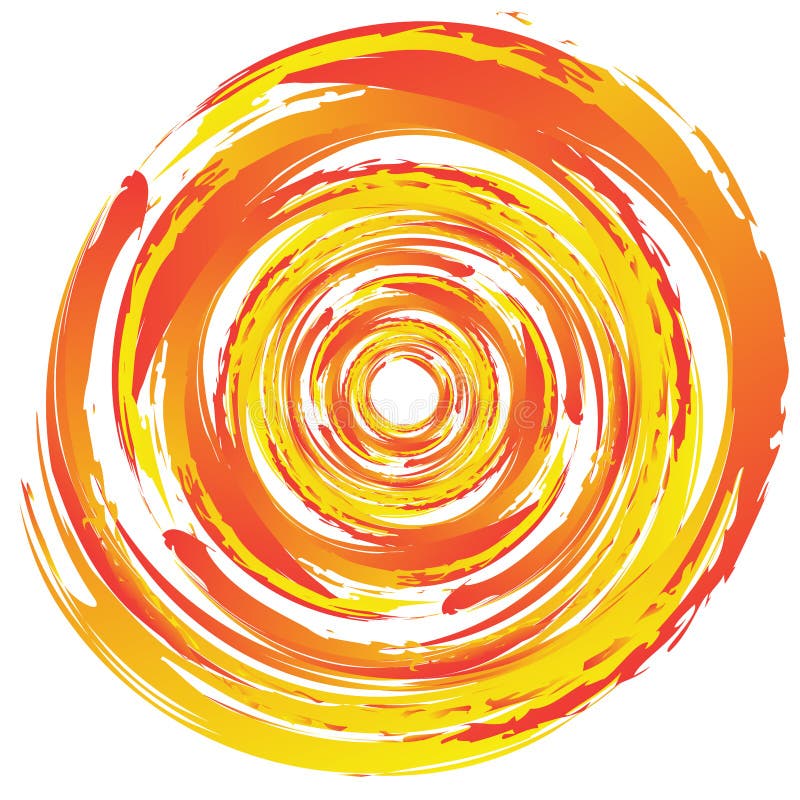 Grungy, Textured Circle Element. Circular Splatter Shape Stock Vector ...