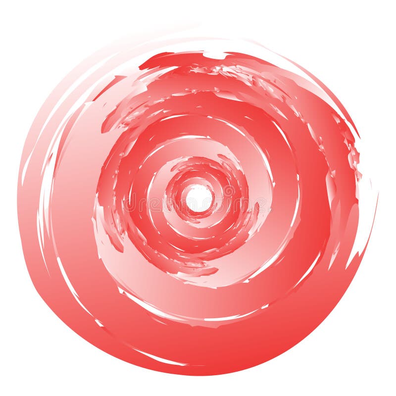 Grungy, Textured Circle Element. Circular Splatter Shape Stock Vector ...