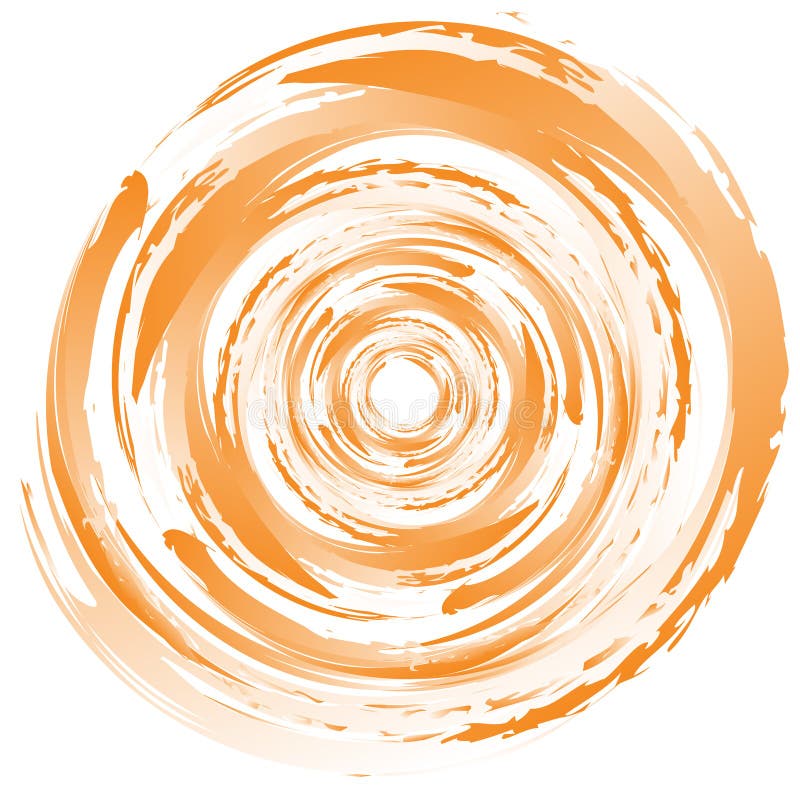 Grungy, Textured Circle Element. Circular Splatter Shape Stock Vector ...