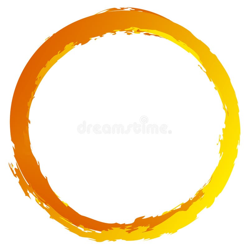 Grungy Textured Circle Element, Shape. Circular Grunge Shape Stock ...