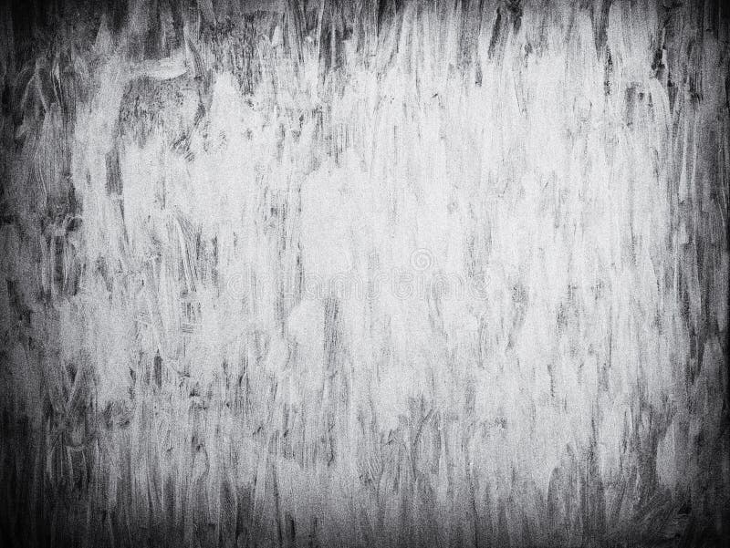 Grungy White Brush Paint Background with Grain. Stock Illustration ...