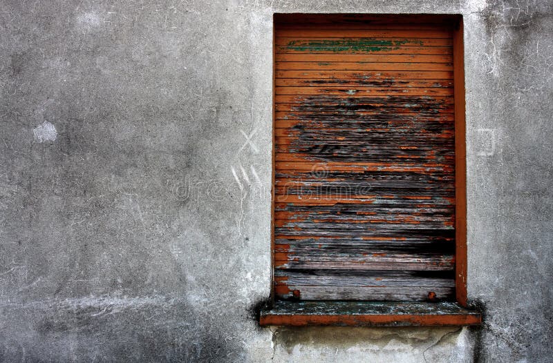 Grungy Window stock photo. Image of stucco, abstract, grunge - 1403220