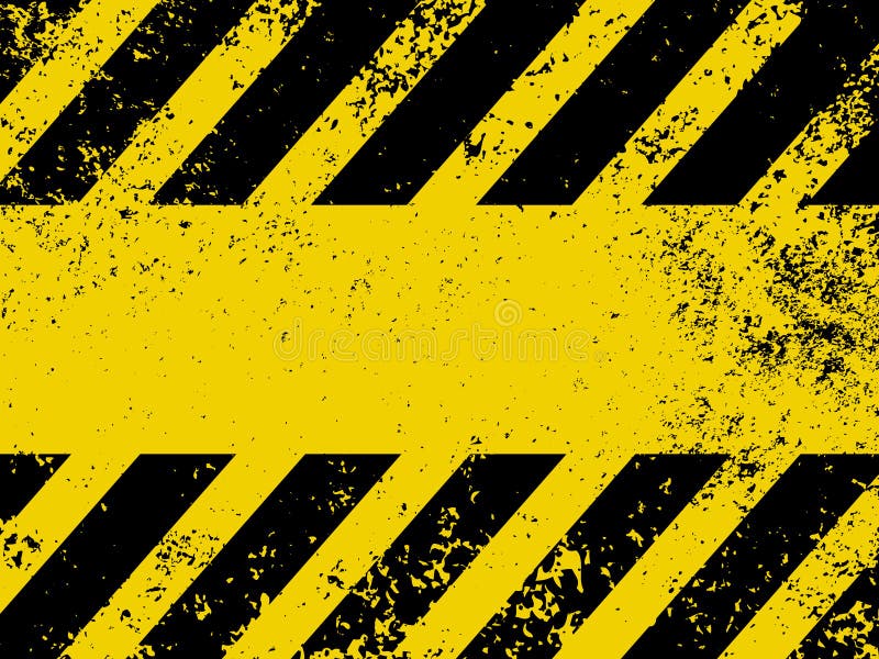 A Grungy and Worn Hazard Stripes Texture. EPS Stock Vector ...