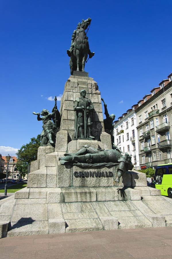 Grunwald Monument stock image. Image of heritage, monument - 65468859