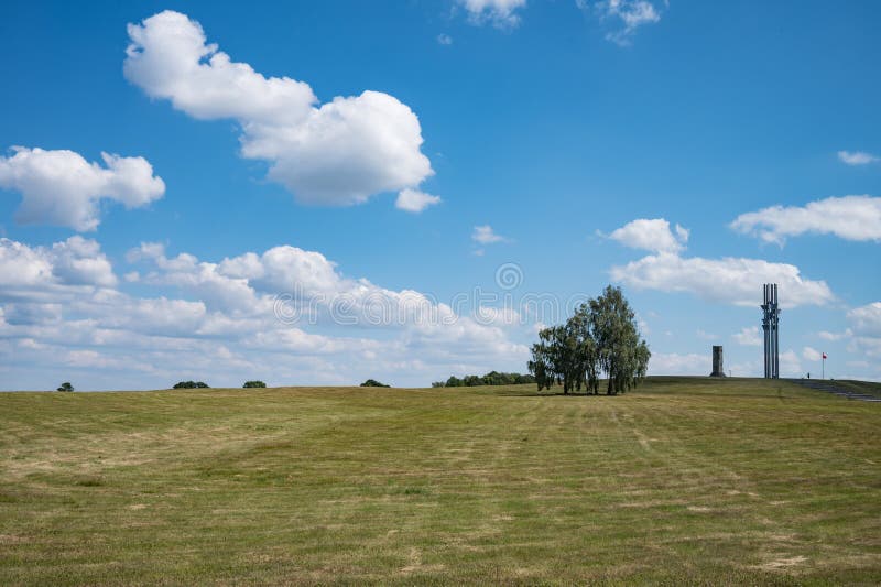 Grunwald, Poland 24 June 2024, a Walk through the Grunwald Fields in ...